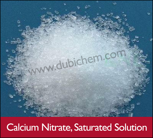 Calcium Nitrate Saturated Solution | DUBI CHEM